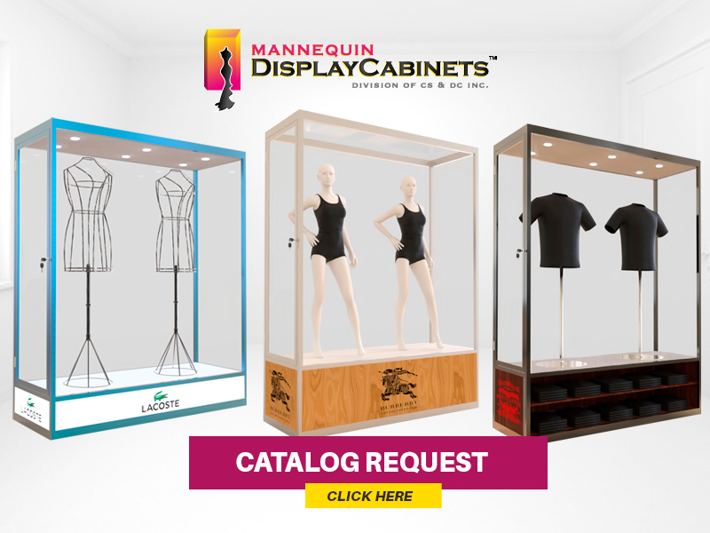 MANNEQUIN DISPLAY CABINETS | MANNEQUIN GLASS CABINETS | MANNEQUIN ...